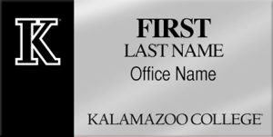 Name Tags – BrandK | Kalamazoo College